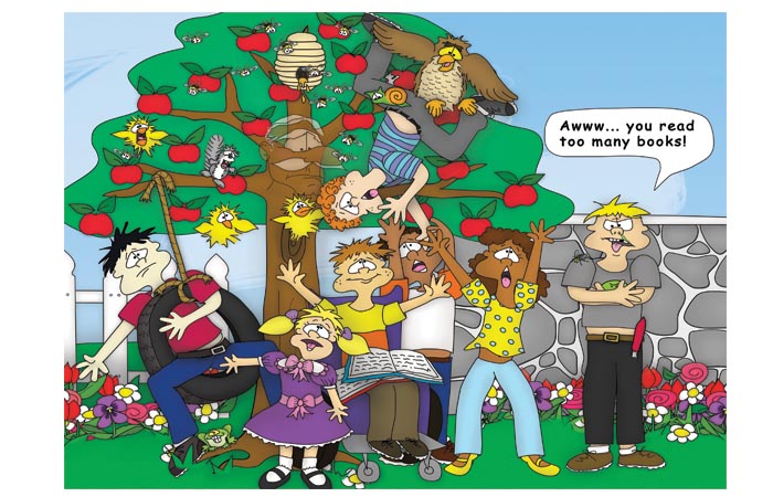 The Grandpa Tree Bizzy Buddies Lorraine Day Humorous Illustrated Stories